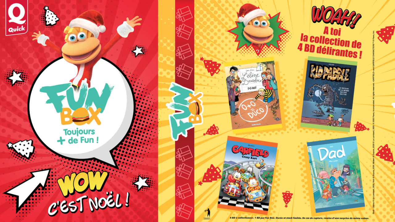 La BD est à l’honneur chez Quick ! - Mediatoon Licensing