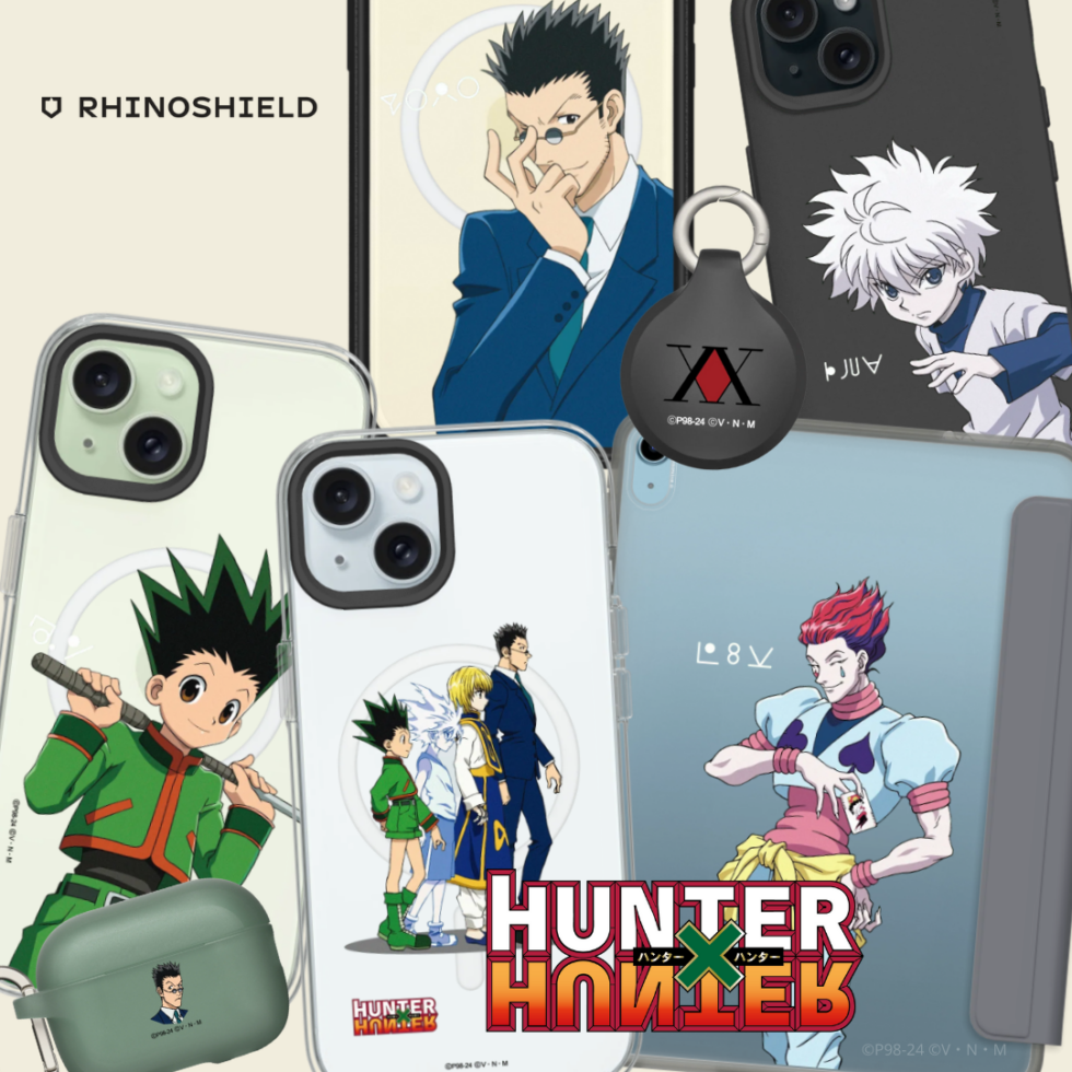 HunterxHunter x Rhinoshield - Mediatoon Licensing