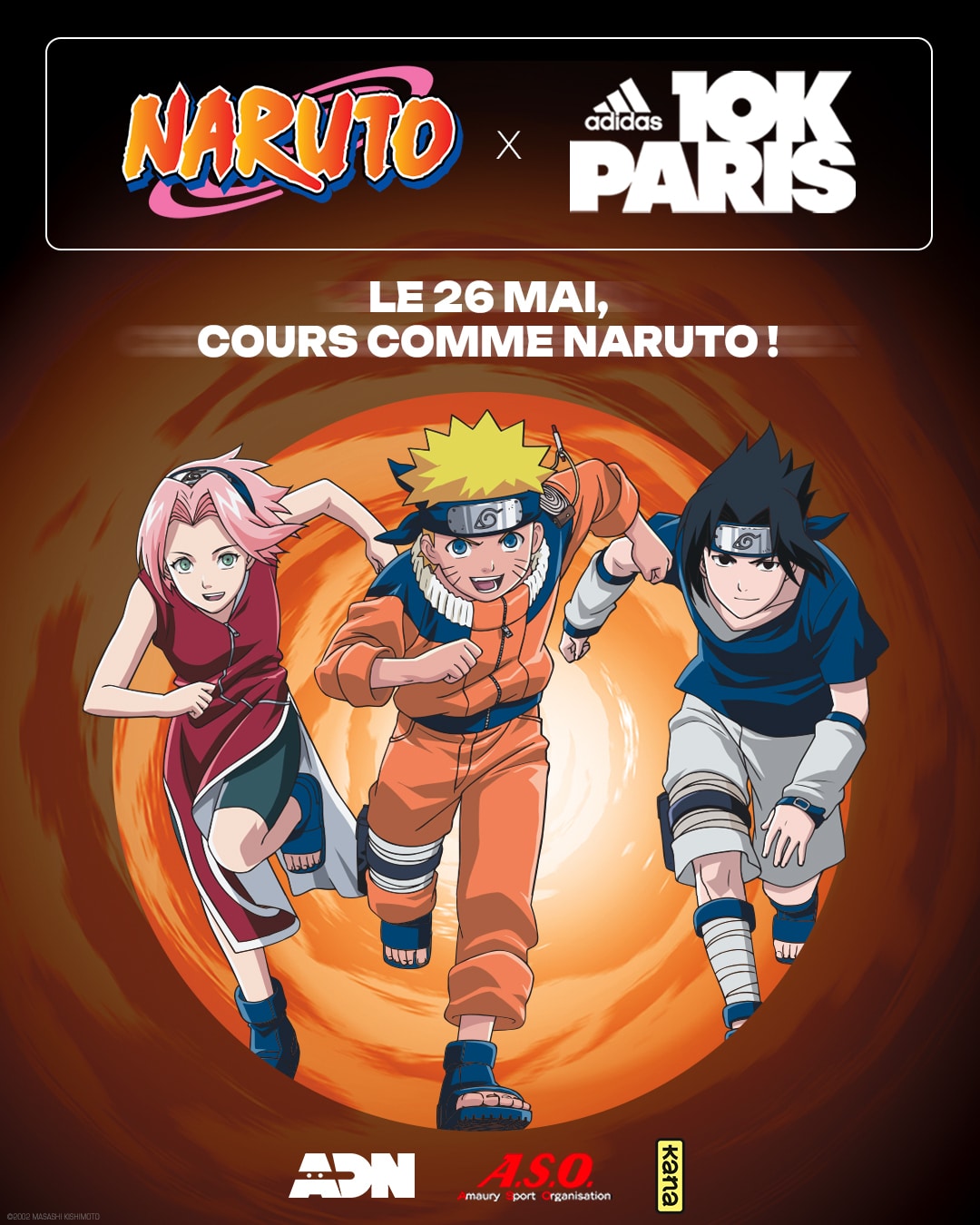 NARUTO x Adidas 10K Paris - Mediatoon Licensing